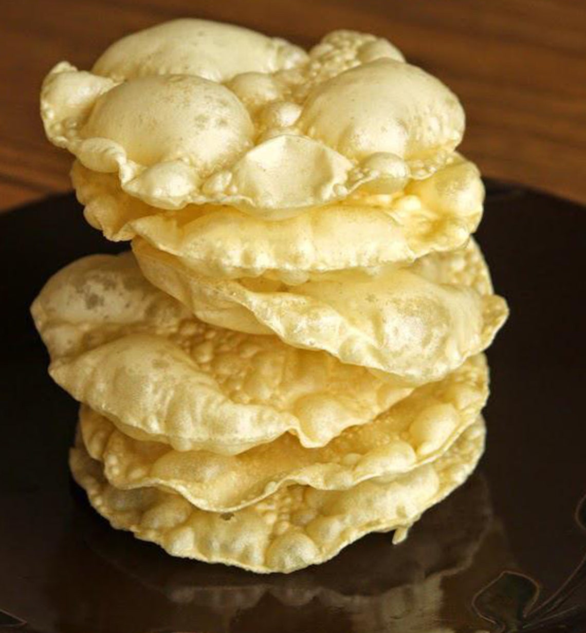 Papadum Papad Crisp Cracker Snack Food Round Flatbread Papal Indian Sri ...