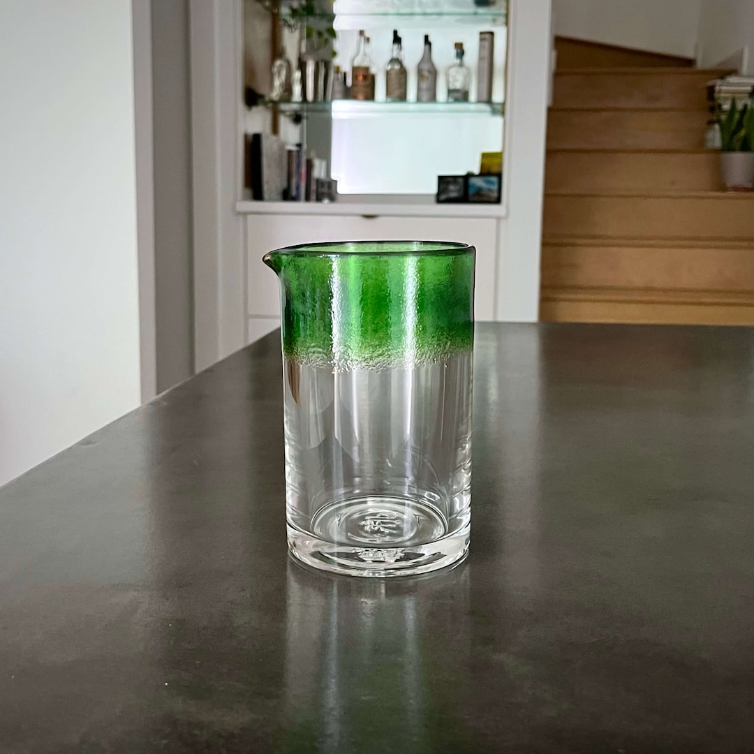The Naturalist | Cocktail Mixing Glass, Barware, Handblown, FREE ...