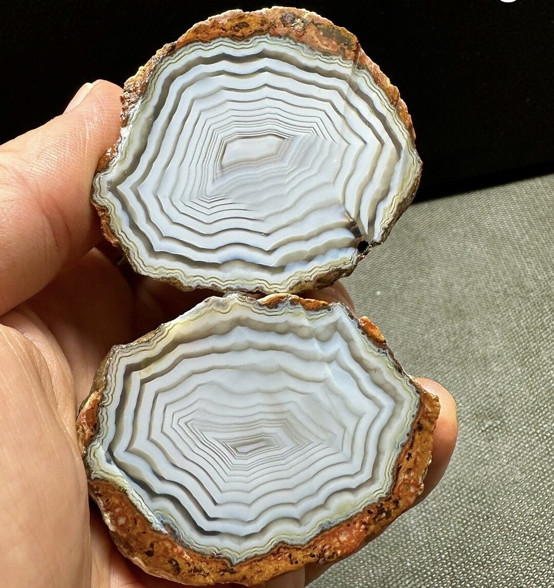 Agate White Banded Killer Brand New - Etsy