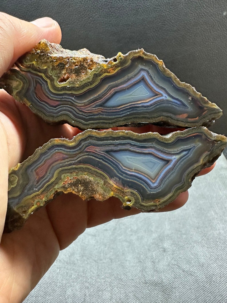 Agate Multicolor Banded , Brand New - Etsy