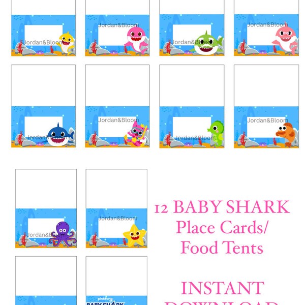 Baby Shark Party - Etsy