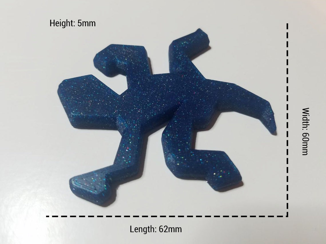Lizard Magnet Tessellation - Set of 7 Magnets - Etsy