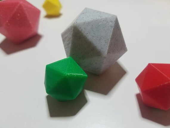 Dodecahedron Magnet 35mm 20mm Set of 6 or Individual | Etsy