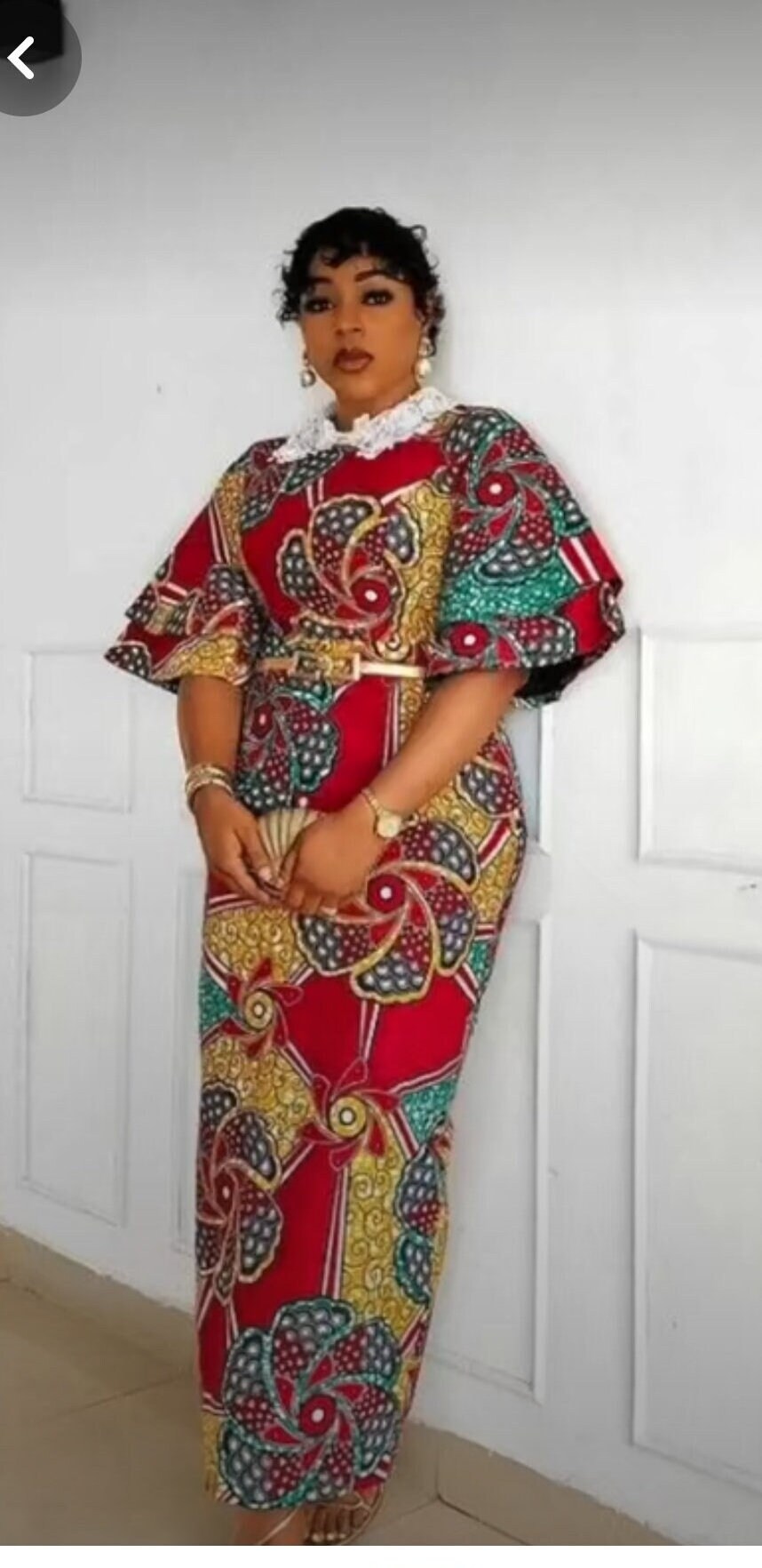 Custom African Print Bridal Dress, Ankara Dress, African Print, African ...