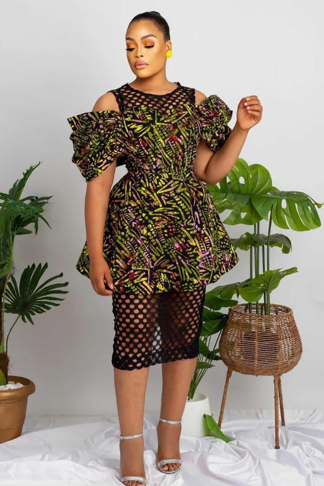 Ankara Wedding Dress, Ankara Wedding Guest Outfit, Ankara Trending ...