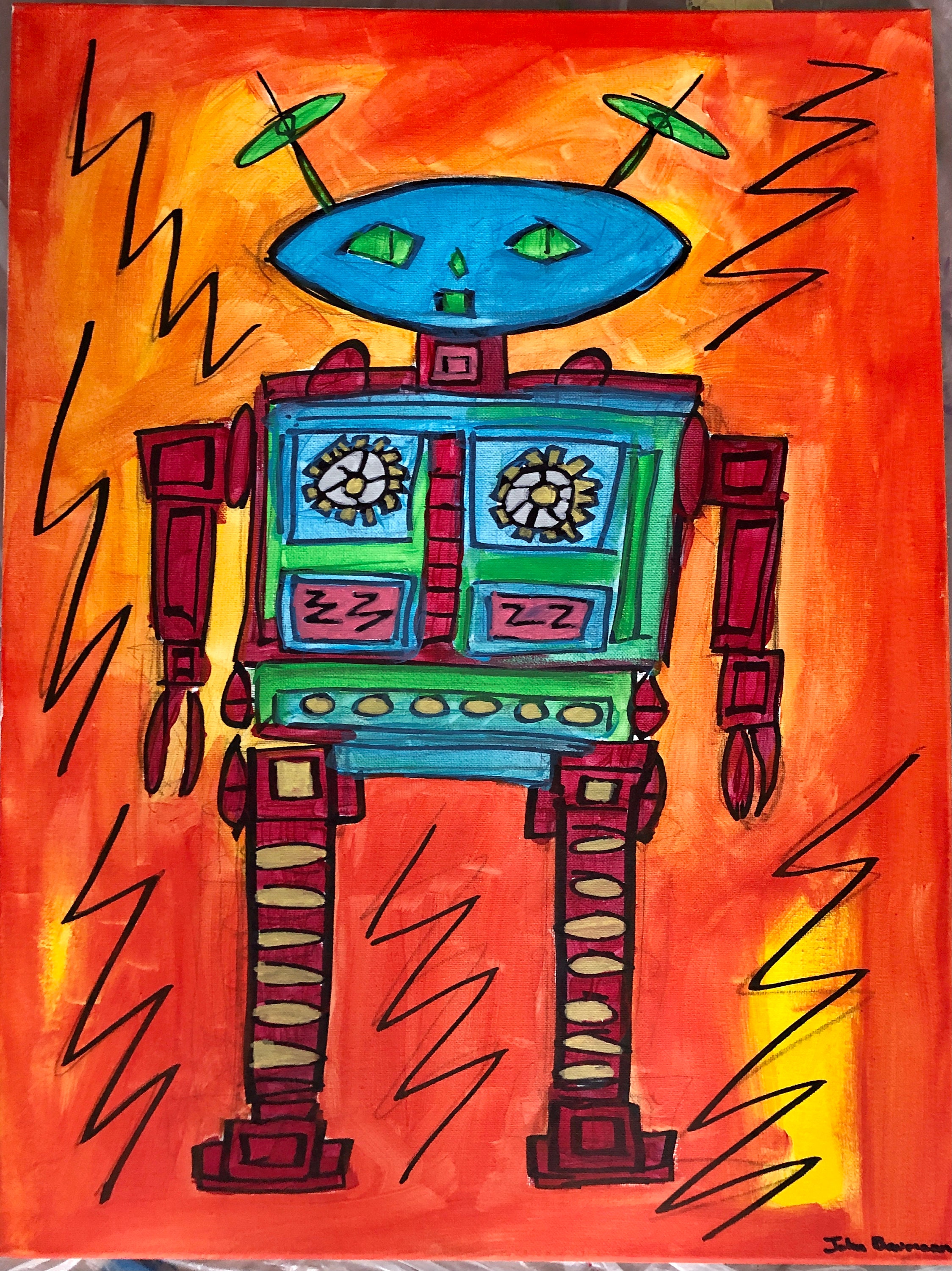 Robot Boy - Etsy
