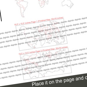 World Map File SVG I Glowforge Svg Files, World Map Laser Cut File ...