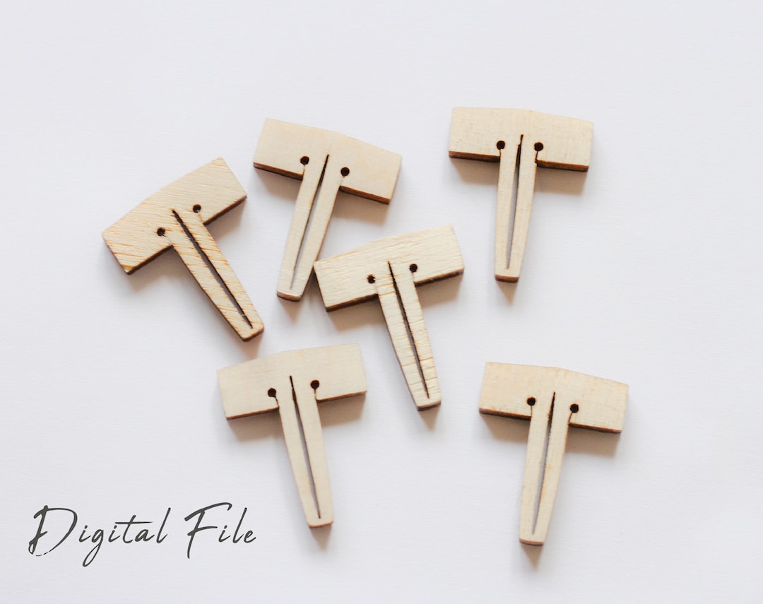 Glowforge Pins SVG, Honeycomb Tray Pins SVG, Glowforge SVG Files ...