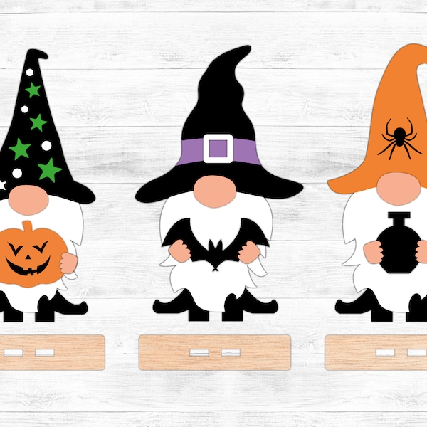 Halloween Gnome Svg - Etsy