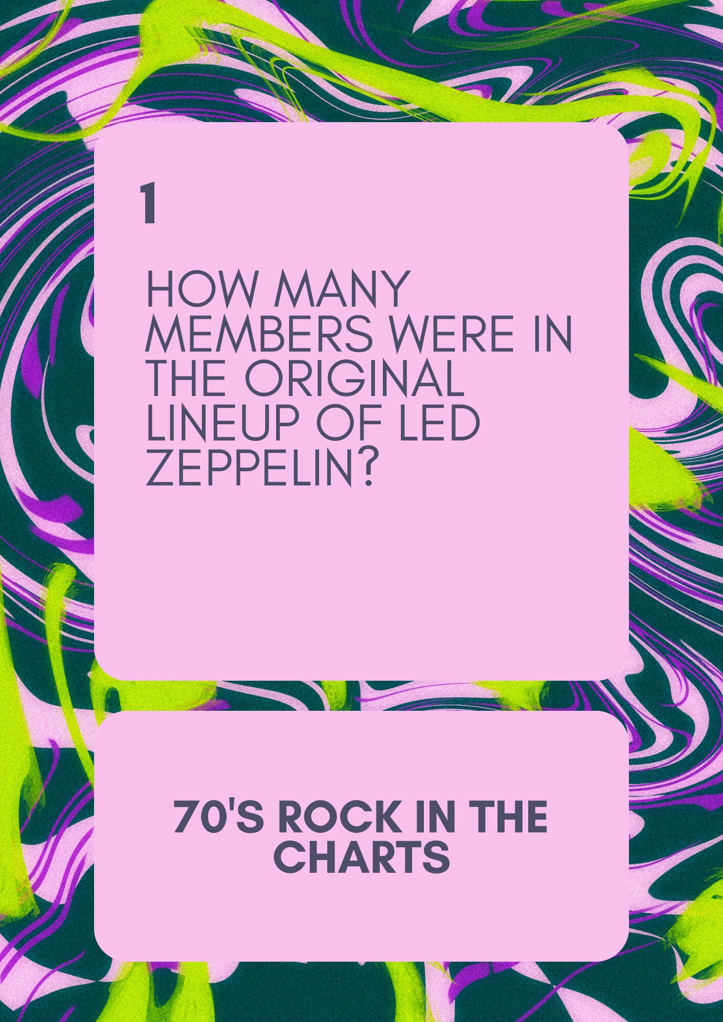 70s Rock Trivia 70s in the Charts 70s Rock Band Trivia 70's Rock Quiz ...