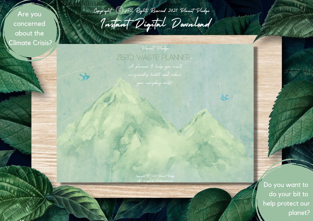 Zero Waste Planner - Etsy