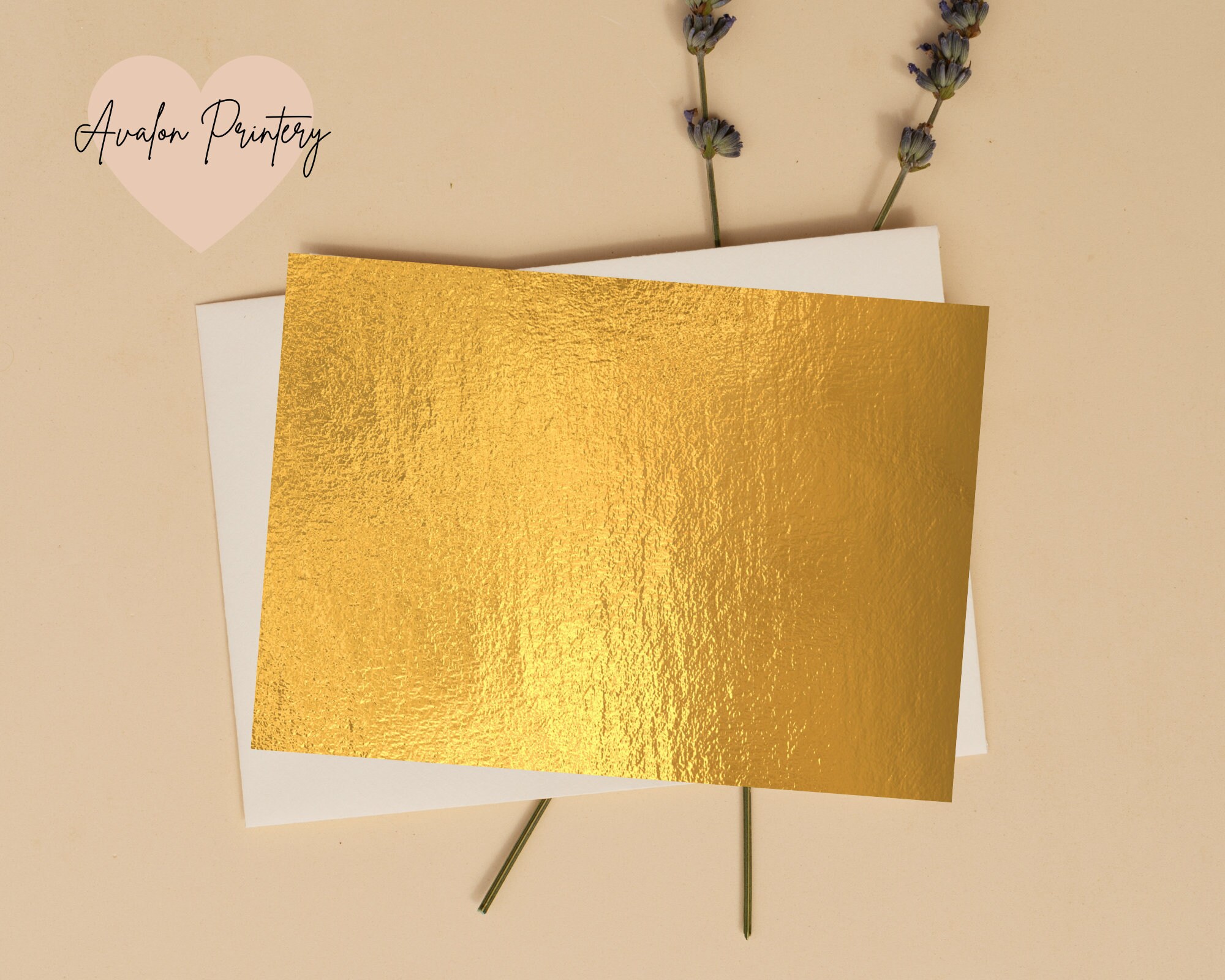 Gold Digital Paper, Gold Leaf Paper, 24K Gold Digital Paper ...