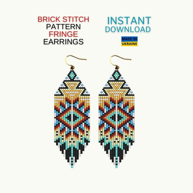 Indigenous Brick Stitch - Etsy