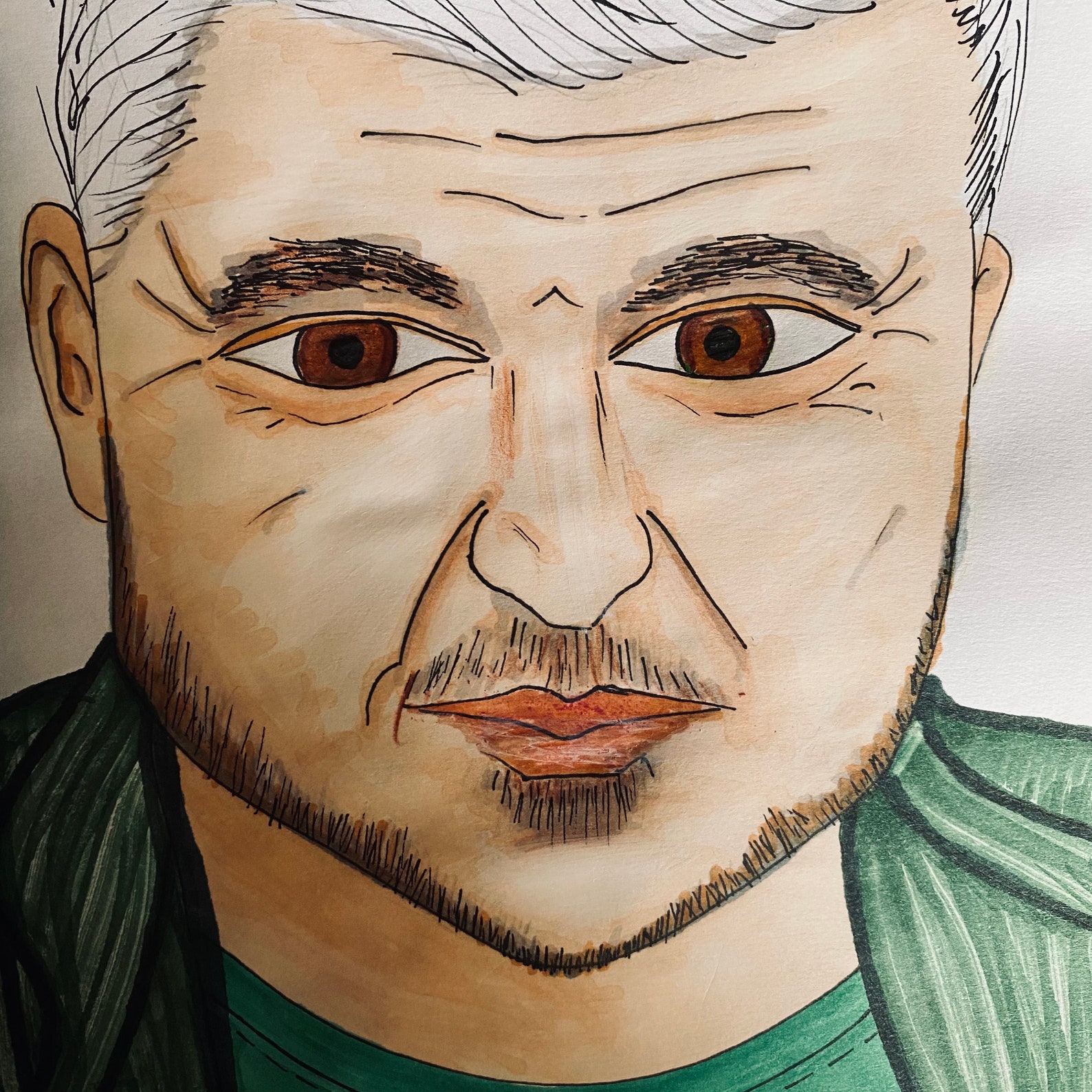 Ukraine Shop Zelensky Portrait Hero Ukrainian Drawing Art - Etsy