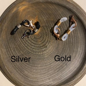 Handmade Blue Red Seed Bead Glasses Chain, Indigenous Glasses Chain ...