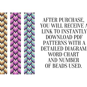 Loom Seed Bead Pattern Set, Skin Snake Loom Bead Bracelet Choker ...