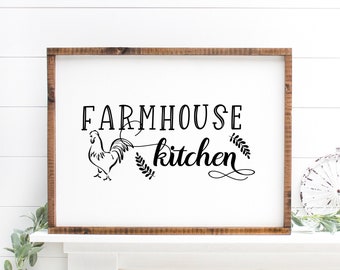 Rooster Kitchen Svg - Etsy