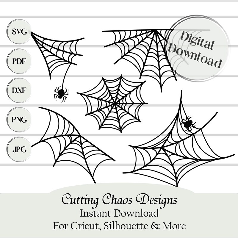 Cobweb Clip Art - Etsy