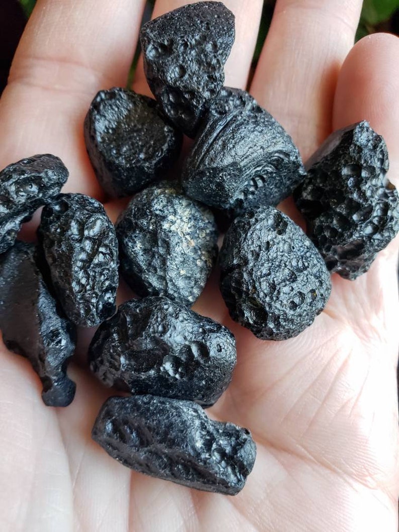 Indochinite Tektite Tektites Meteorite Healing Crystals & | Etsy