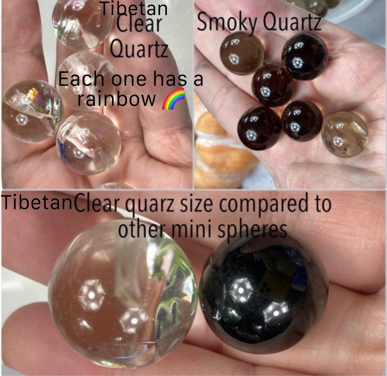 Mini Sphere Polished Marble Spheres Crystal Spheres Small - Etsy