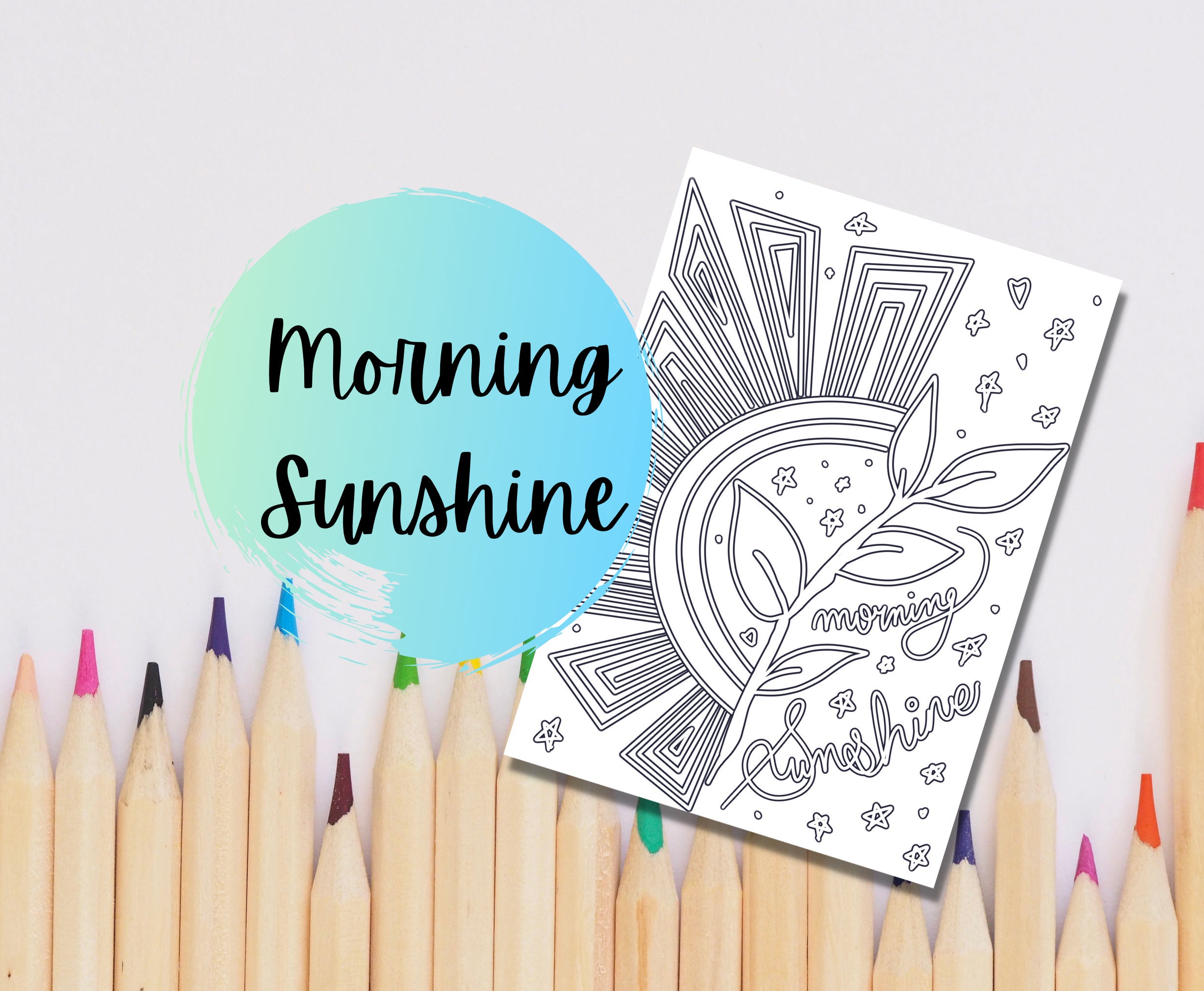 Stress Relief Quotes Coloring Pages for Adults, Self Care Adults ...