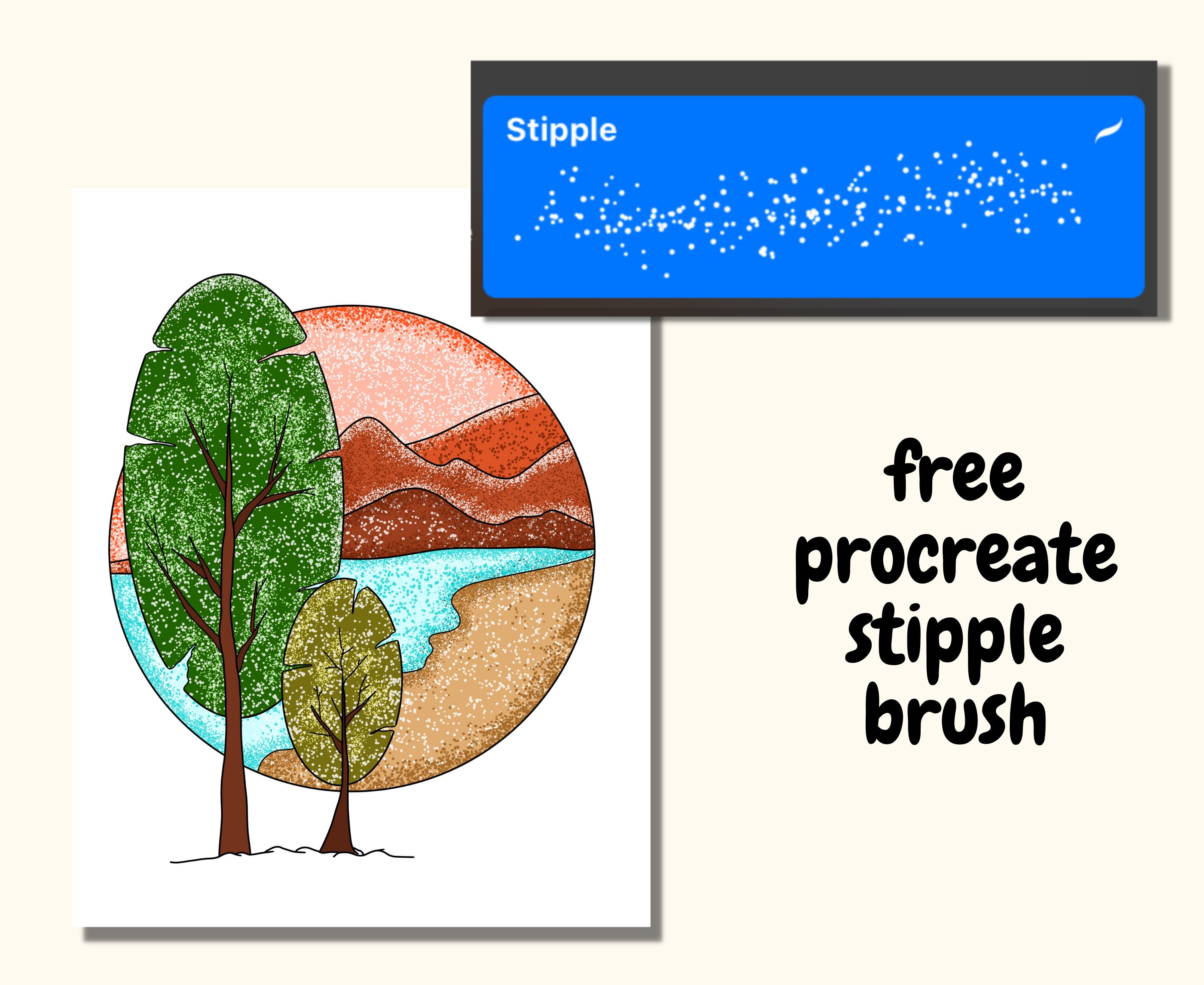 Trees and Landscape Coloring Pages, Bohemian Style Coloring Sheets ...