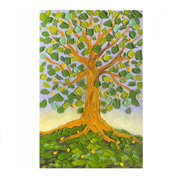 Money Tree Painting - Etsy