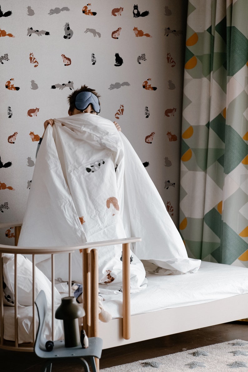 Kids Wallpaper Cats, Nursery Wallpapers, Kids Room Wallpapers, Cool ...