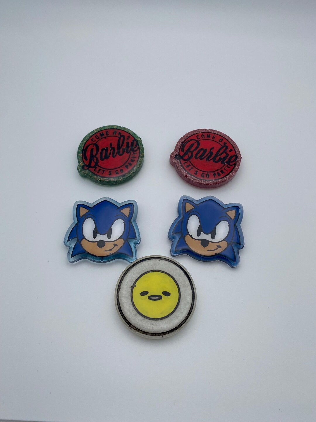 Barbie Sonic Gudetama Refrigerator Locker Magnets - Etsy