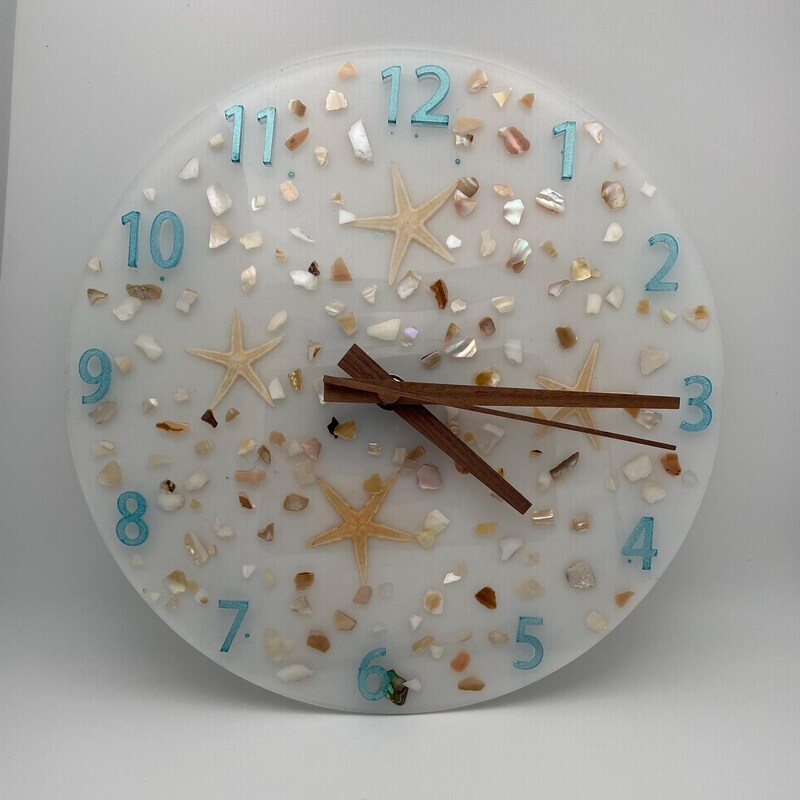 Beach Clock - Etsy