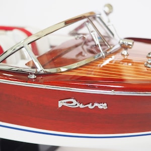 RIVA AQUARAMA 21" (53 Cm) Wood Boat Model - Etsy