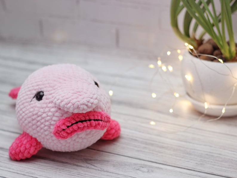 Blobfish Plush Toy Stuffed Blobfish Ugly Fish Toy Fish - Etsy