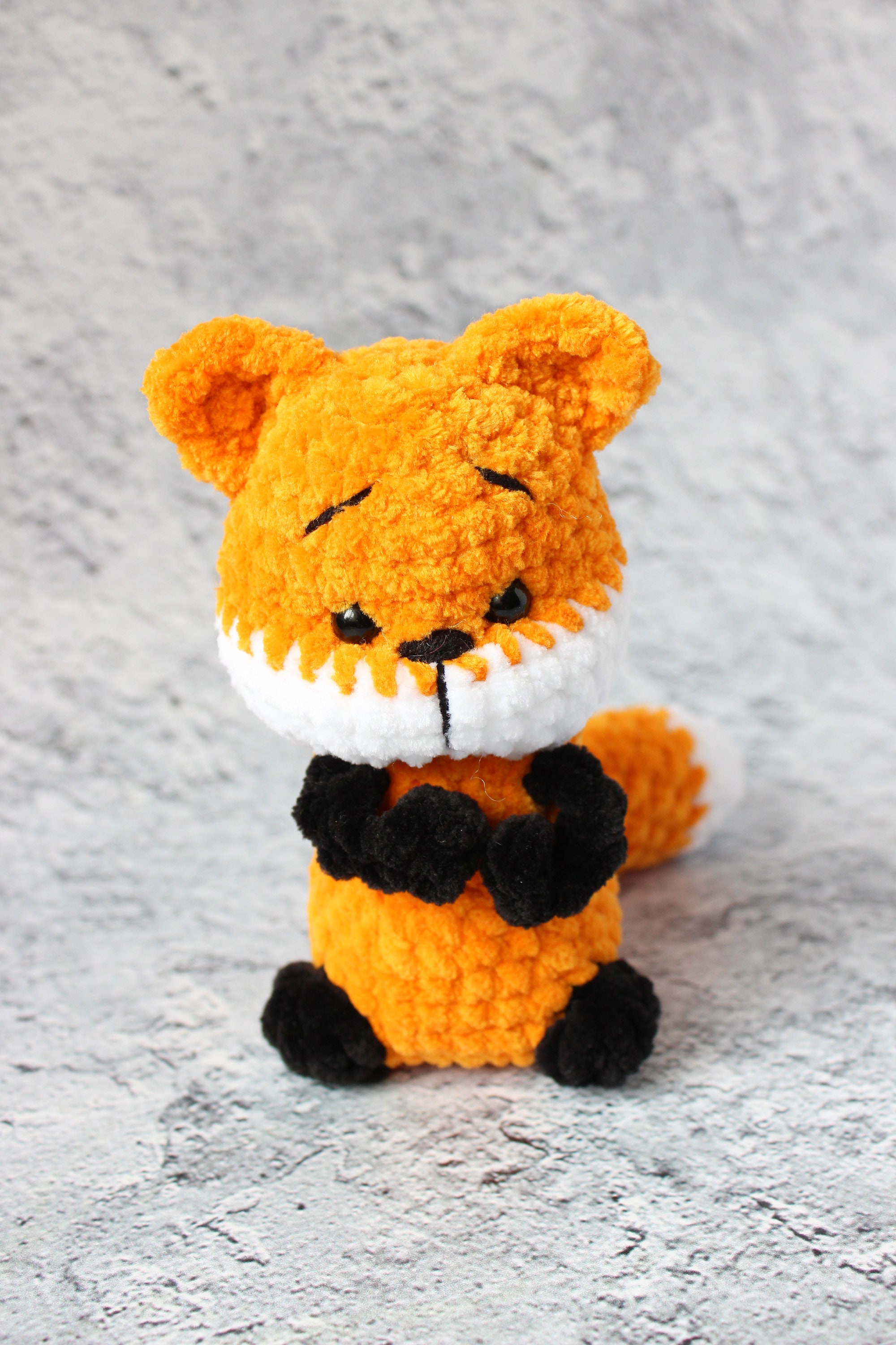 Crochet Fox Pattern Plush Fox Toy Cute Fox Plush DIY Fox - Etsy