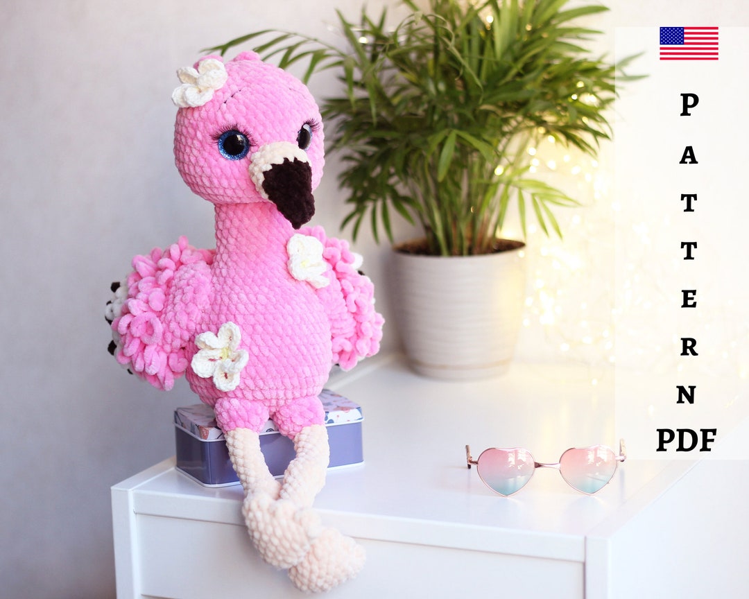 Flamingo Crochet Pattern, Flamingo Crochet Patterns, Crochet Flamingo ...