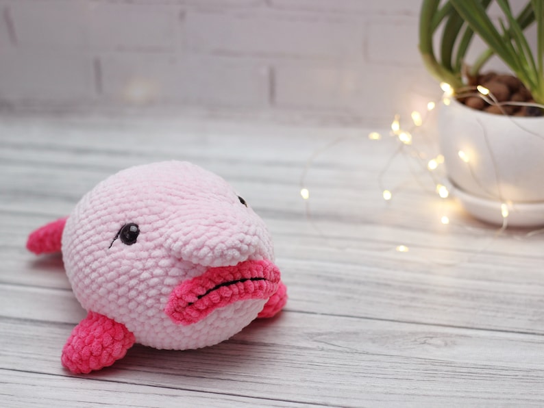 Blobfish Crochet Pattern Funny Crochet Pattern Ugly Fish - Etsy