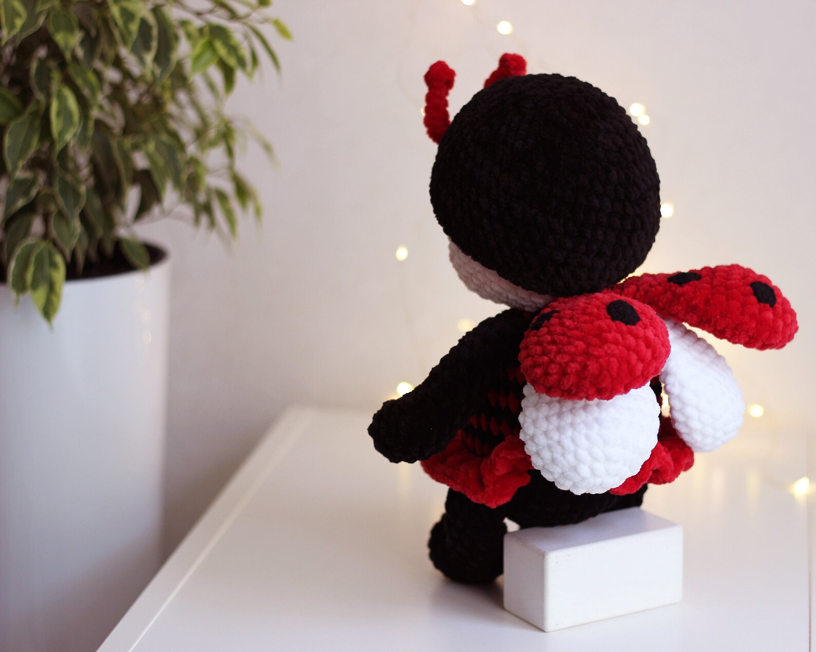 Crochet Ladybug Pattern, Cute Crochet Pattern, Stuff Animal Pattern ...