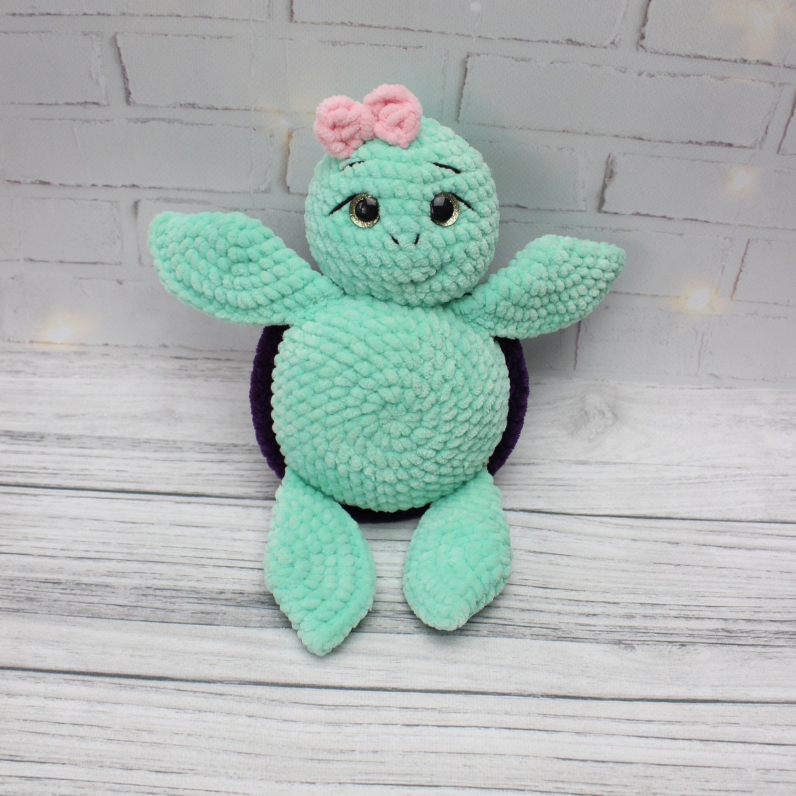Crochet Turtle Pattern, Crochet Amigurumi Pattern, PDF Tutorial ...