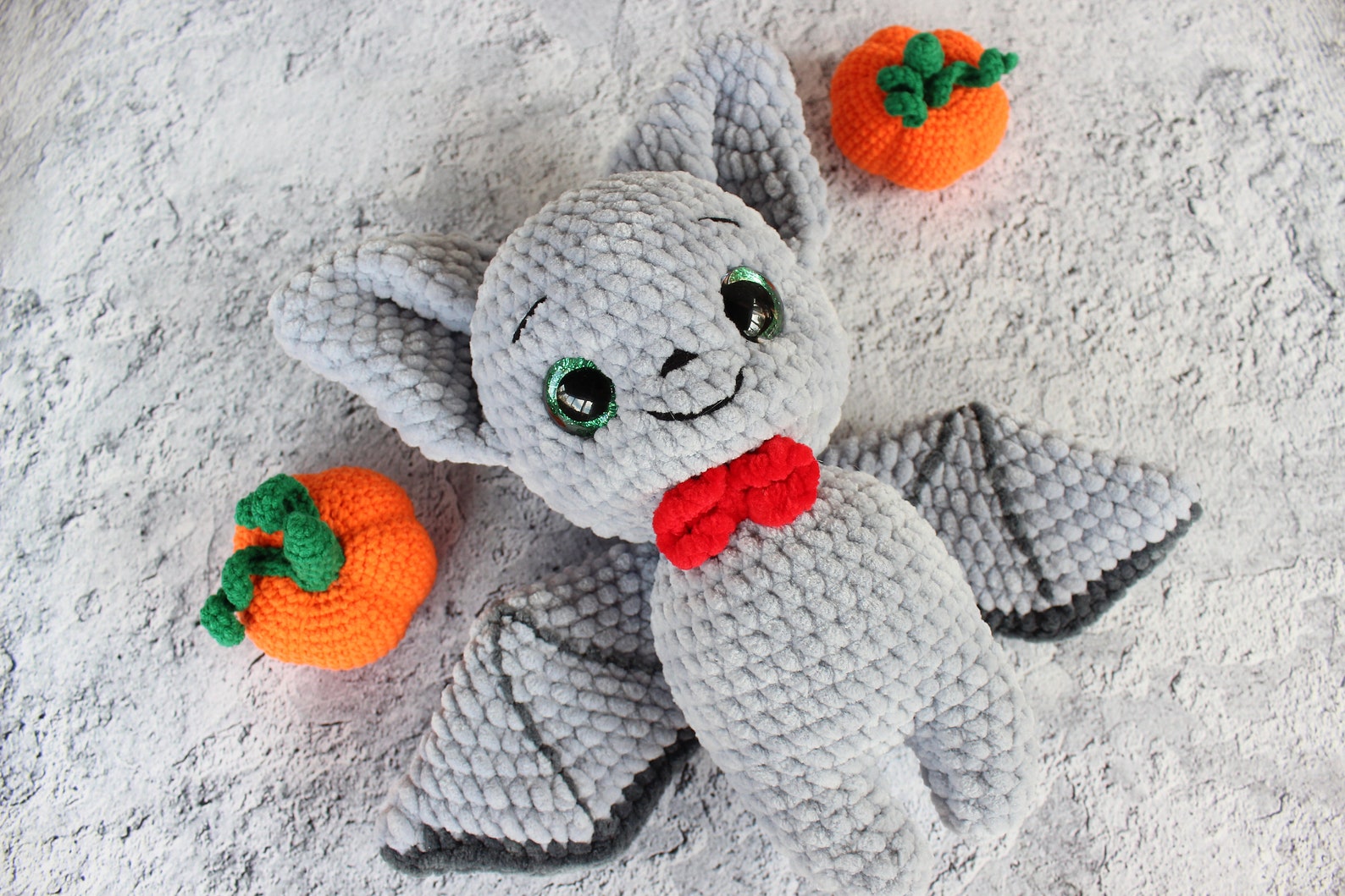 Crochet Bat Pattern PDF Amigurumi Bat Low Sew Easy Crochet Pattern Cute ...