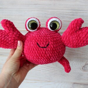 Pattern PDF. Crochet Crab. Amigurumi Crab. Crab Plush Pattern. DIY ...