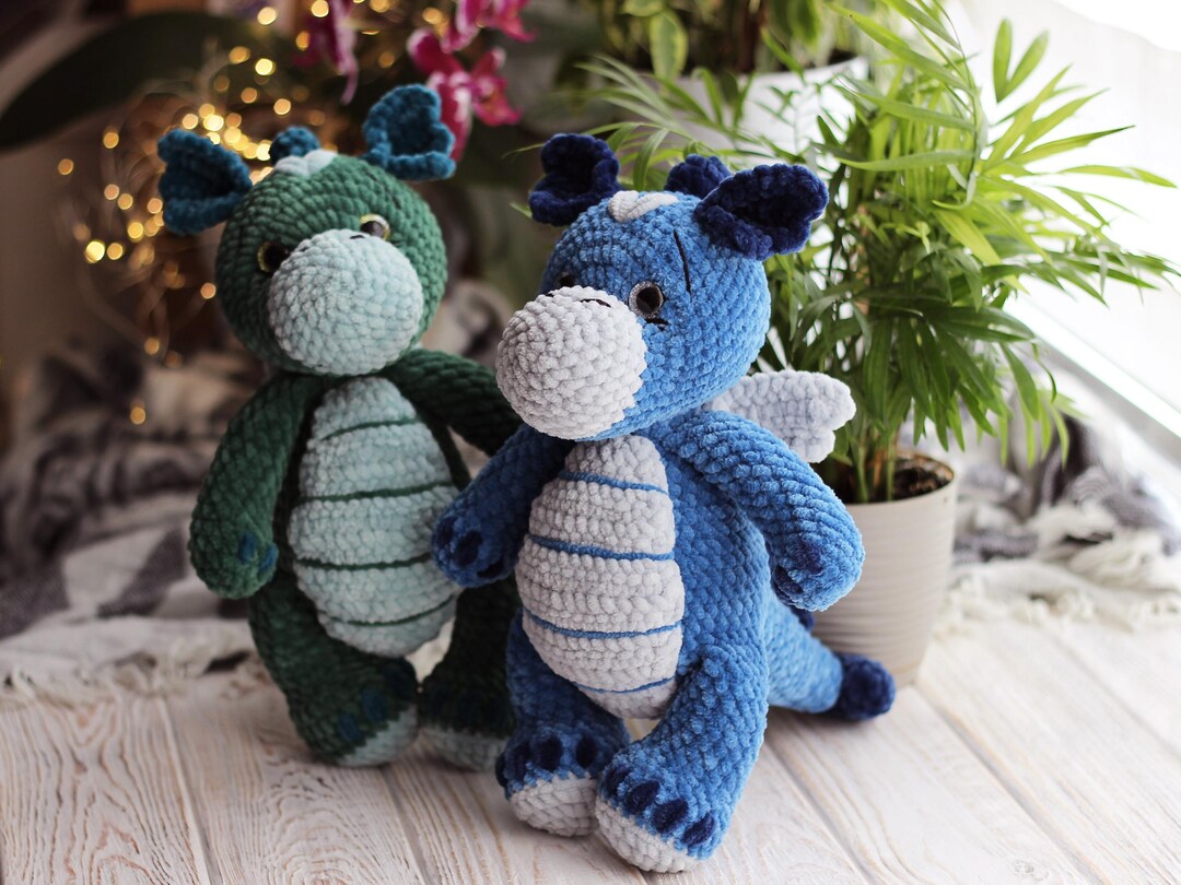 Stuffed Dragon Plush, Custom Plush Dragon, Dragon Plush Handmade ...