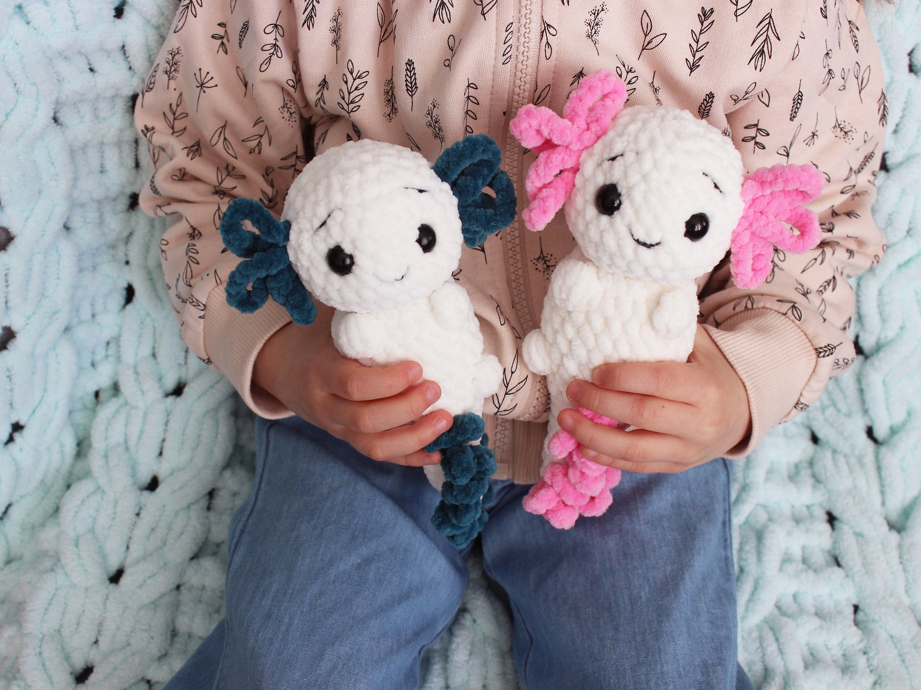 Tiny Axolotl Crochet Pattern Axolotl Crochet Pattern Crochet - Etsy