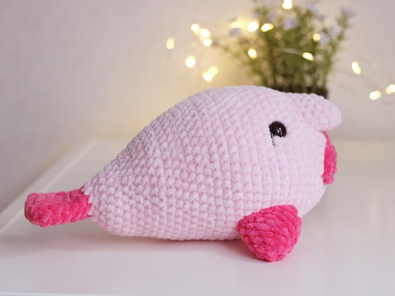 Blobfish Crochet Pattern Funny Crochet Pattern Ugly Fish - Etsy