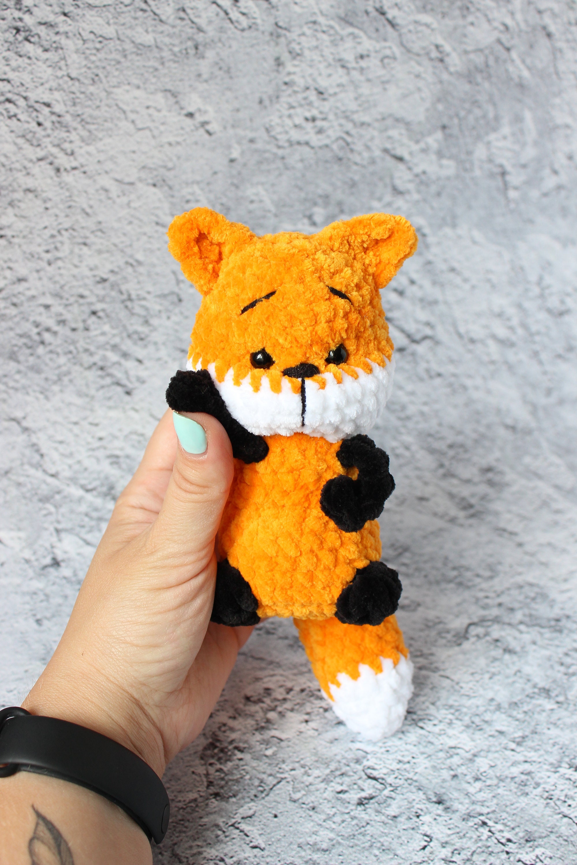 Crochet Fox Pattern Plush Fox Toy Cute Fox Plush DIY Fox - Etsy