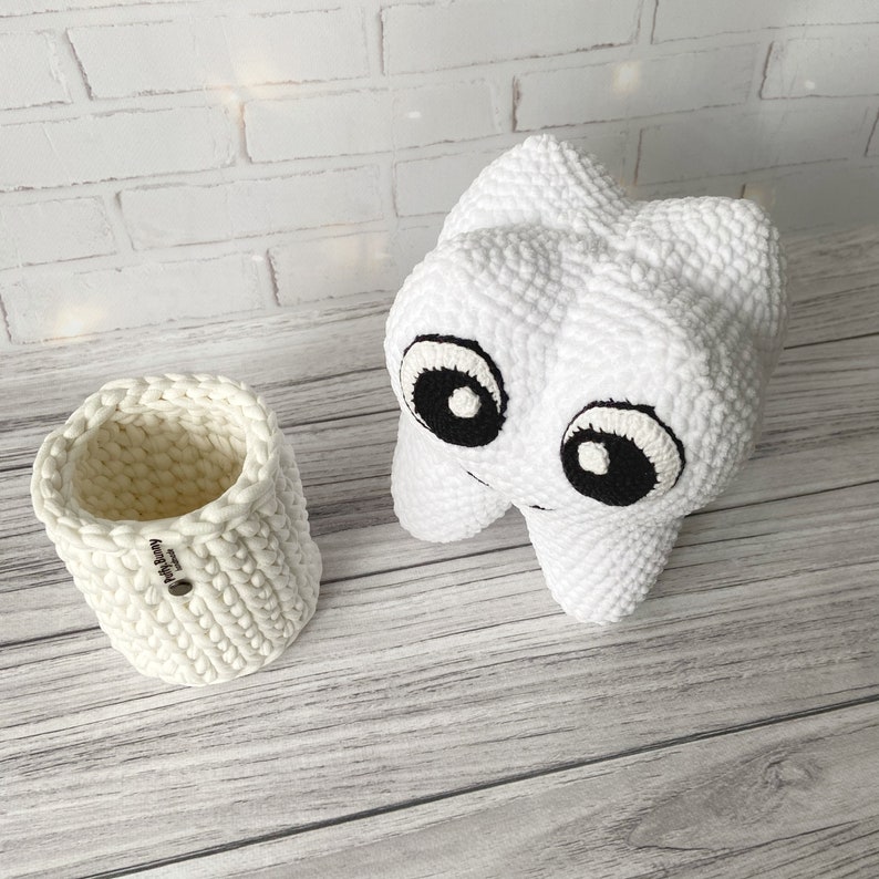 Dentist Graduation Gift Crochet Plush Tooth Dentist Photo | Etsy