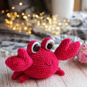 Pattern PDF. Crochet Crab. Amigurumi Crab. Crab Plush Pattern. DIY ...