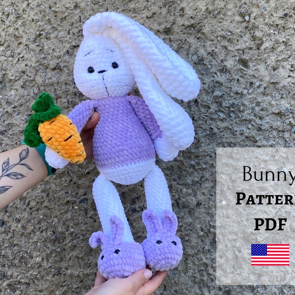 Stuffed Toy Bunny - Etsy