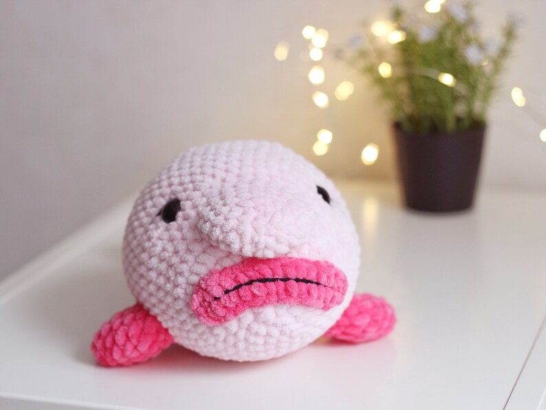 Blobfish Crochet Pattern Funny Crochet Pattern Ugly Fish - Etsy