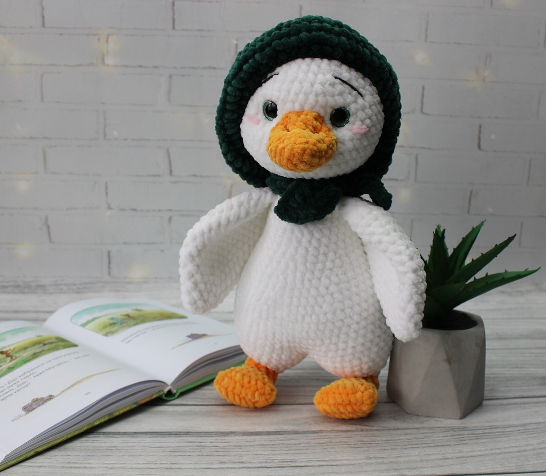 Goose Plush Toy, Large Goose Stuffed Animal, Cute Goose Toy, Stuffed ...