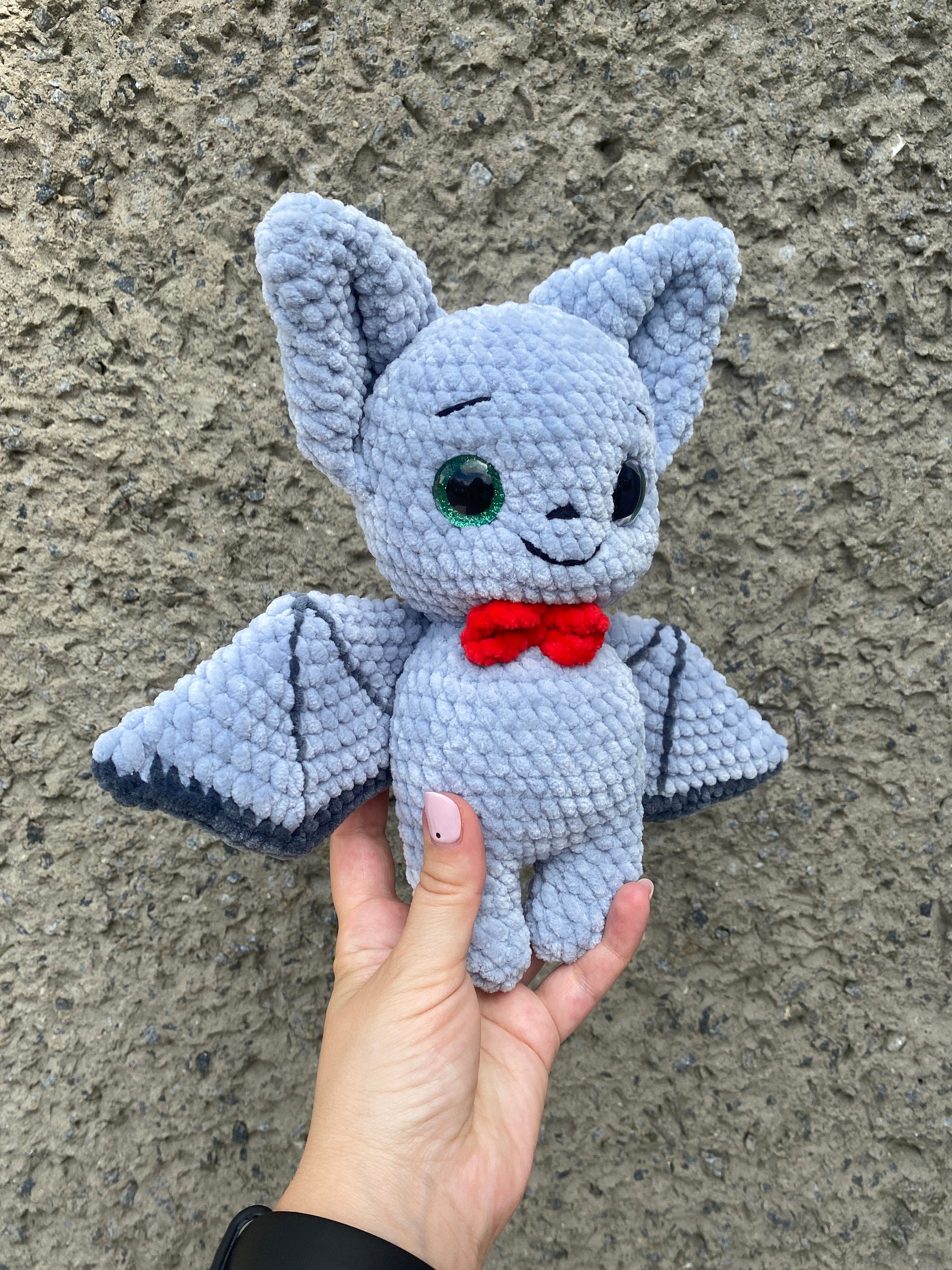 Crochet Bat Pattern PDF Amigurumi Bat Low Sew Easy Crochet Pattern Cute ...
