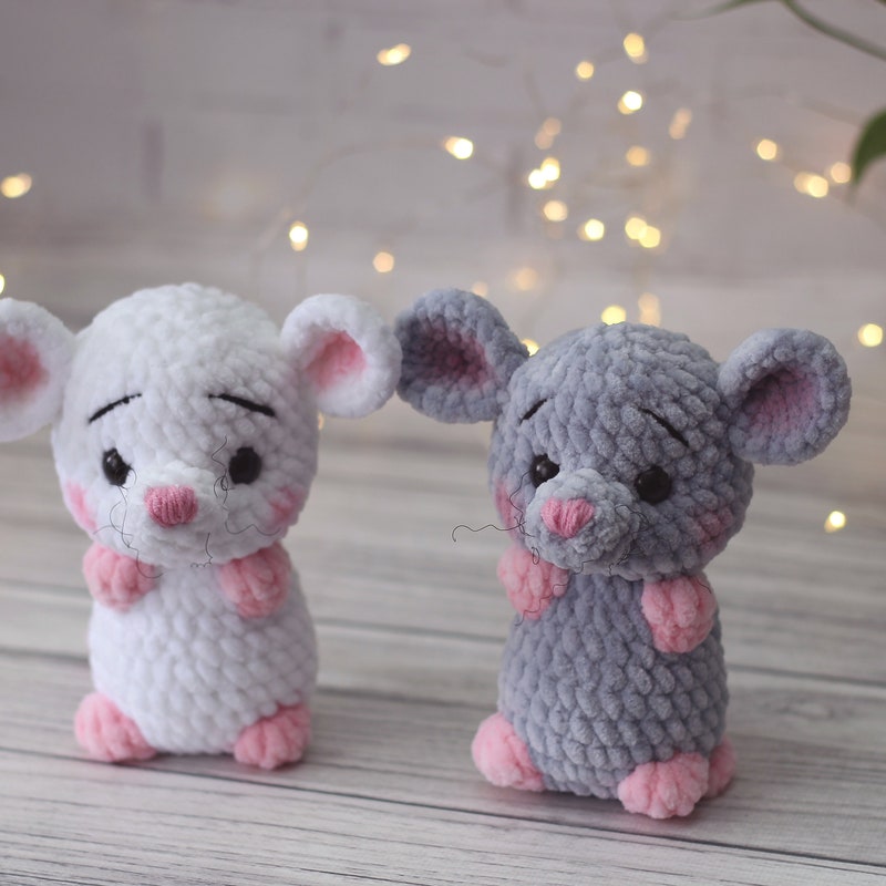 Stuffed Mouse - Etsy